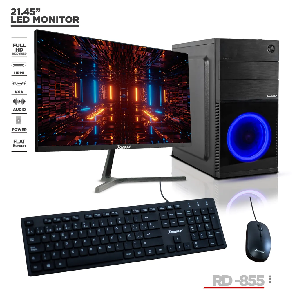 COMPUTADOR DE ESCRITORIO PROCESADOR I5-10400 2,9 / SSD 256GB / DDR4 8GB ...